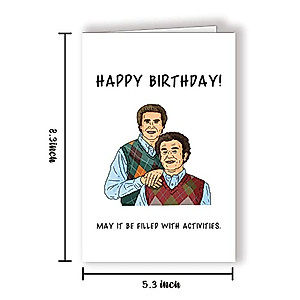 Step Bros Birthday Card, Funny Birthday Card, Comedy Bday Greeting Card, Best Friends Birthday Card…