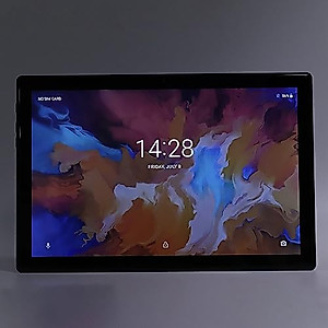 HEEPDD Office Tablet, FHD Display 100-240V HD Tablet Octacore CPU 5G WiFi (Blue)