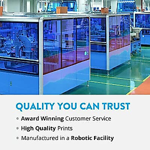 Speedy Inks Compatible Toner Cartridge Replacement for Xerox Phaser 6022 & WorkCentre 6027 (4 Black, 2 Cyan, 2 Magenta, 2 Yellow, 10-Pack)