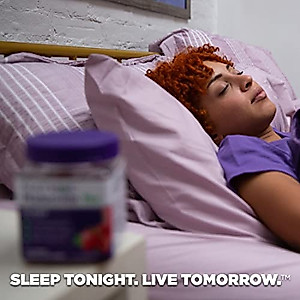 Natrol Melatonin Sleep Aid Gummy, Fall Asleep Faster, Stay Asleep Longer, 100% Drug and Gelatin Free, Non-GMO, 5mg, 90 Strawberry Flavored Gummies