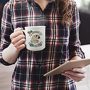 Genuine Fred DRAGGIN Genuine Fred SAY ANYTHING MUG, 16 ounces, White