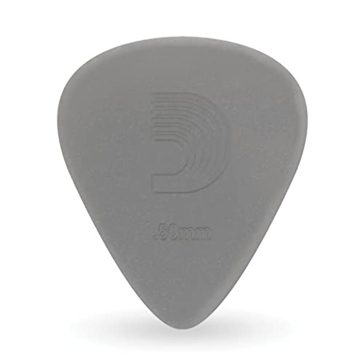 D'Addario Accessories Nylflex Guitar Picks - Nylon Guitar Picks with Grip - Great for Vintage Electric Sounds and Acoustic Strumming - 10 pack, Light (.50mm)