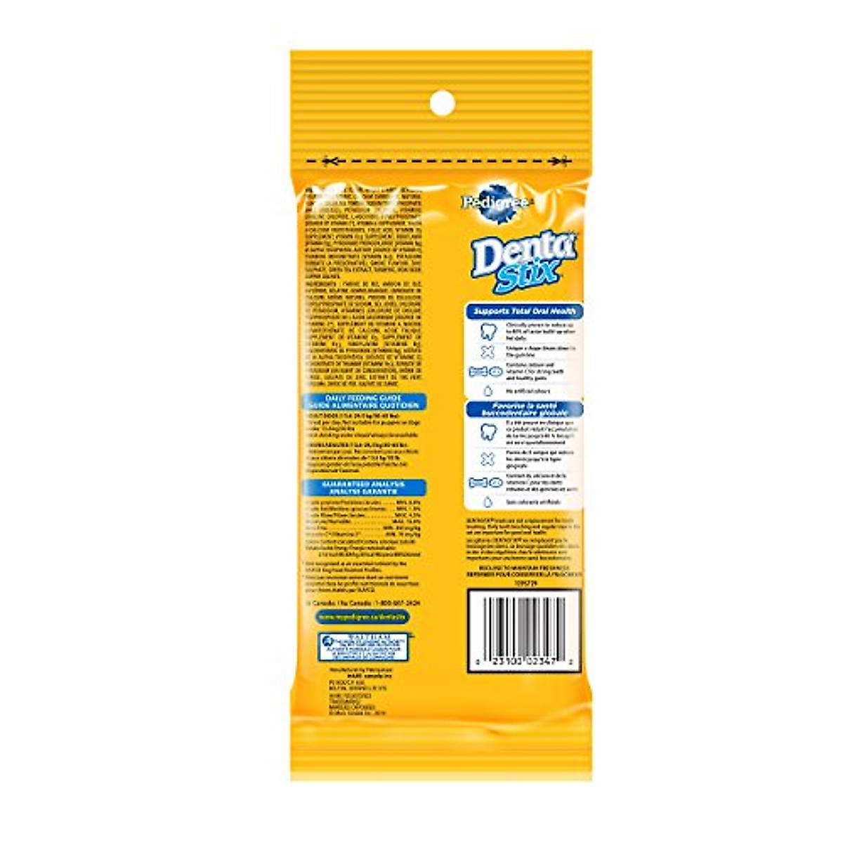 Pedigree Dentastix, Original, Large, 6.07 oz