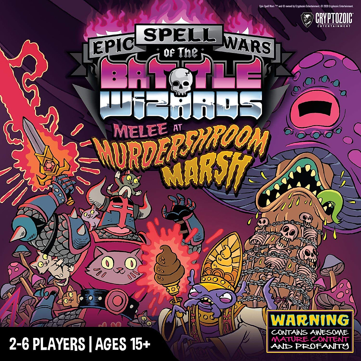 Epic Spell Wars of The Battle Wizards: Melee at Murdershroom Marsh - Third Game in Series