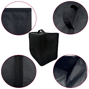 Wanty Water-Resistant Waterproof Dust-Proof Nylon Fabric Dust Cover Case Protection for Electric Glass and Steel Hot Tea Water Kettle, 15L / 1.7L