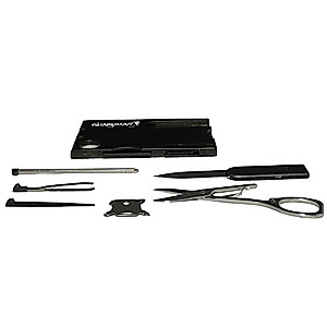 GUARDMAN Credit Card Tool Survival Card Knife with LED Light - Valentines Day Gift - Pocket Tool Kit Birthday Stocking Stuffers For Him For Men Dad Gifts