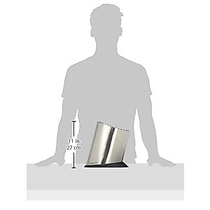 Global GKB-52, 10 Slot Knife Block, Stainless Steel