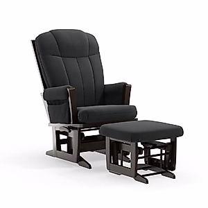 Dutailier Erie 0590 Technogel Glider Chair with Ottoman