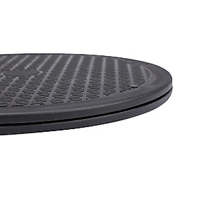 I-MART Bonsai Turntable, Heavy Duty Rotating Swivel Stand for Plant TV Monitor (12 Inches)