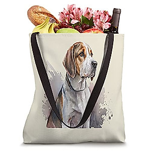 Beautiful Watercolor Beagle Portrait Tote Bag