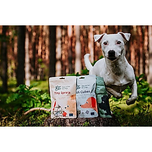 Eli Natural Fish Mix 3 Pack - Naturals Premium Dog Treats, Cod Skin Dental Treats, Rich in Protein & Omega 3, Low in Fat, Grain Free, Single Ingredient, Hypoallergenic, Gluten Free, Baltic Sprats