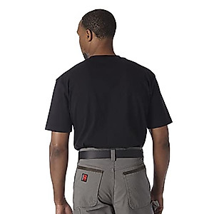 Wrangler RIGGS WORKWEAR Men's Pocket T-Shirt, Black, XX-Large