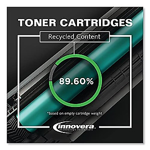 Innovera Remanufactured Toner Cartridge-Replacement for Hp Q5942a (42A), Black