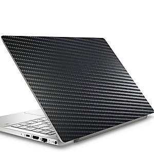 Puccy 2 Pack Back Protector Film, compatible with ASUS ROG Zephyrus G14 GA402 GA402RJ 14" laptop Black Carbon Fiber Guard Cover Skin （ Not Tempered Glass Front Screen Protectors ）