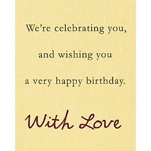 American Greetings Birthday Card for Mom (Celebrating You)