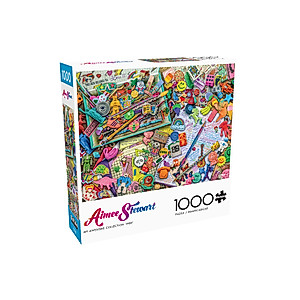 Buffalo Games - Aimee Stewart - My Awesome Collection 1989-1000 Piece Jigsaw Puzzle