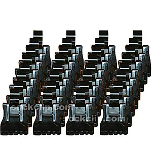 The Amazing Sock Clip Sock Holder, 32 Clips, Black, Made in U.S.A.