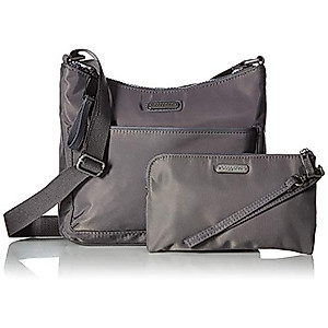 Baggallini Greenwich Crossbody, Smoke