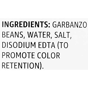 Amazon Brand - Happy Belly Garbanzo Beans, 15 ounce (Pack of 1)