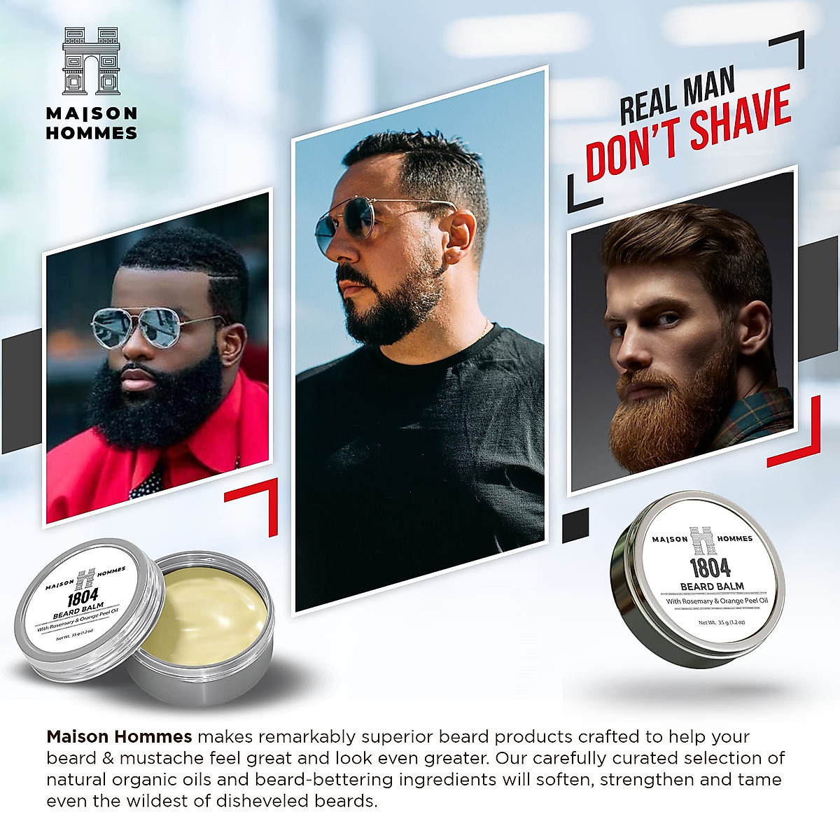 Maison Hommes Beard Balm