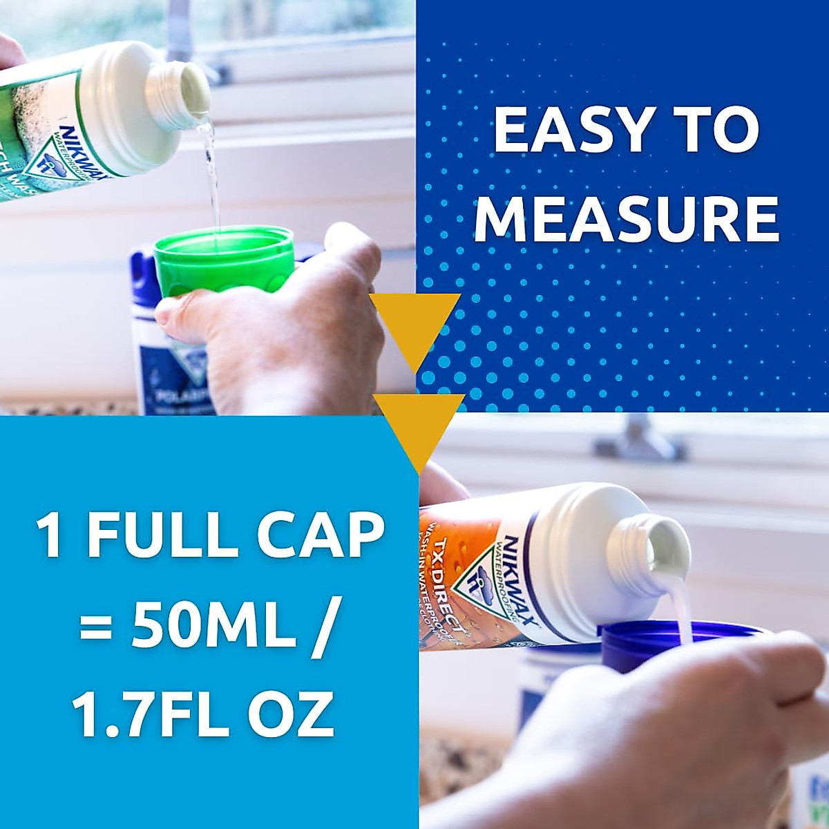 Nikwax Hardshell Cleaning & Waterproofing DUO-Pack, One-Color 20 oz. / 600ml