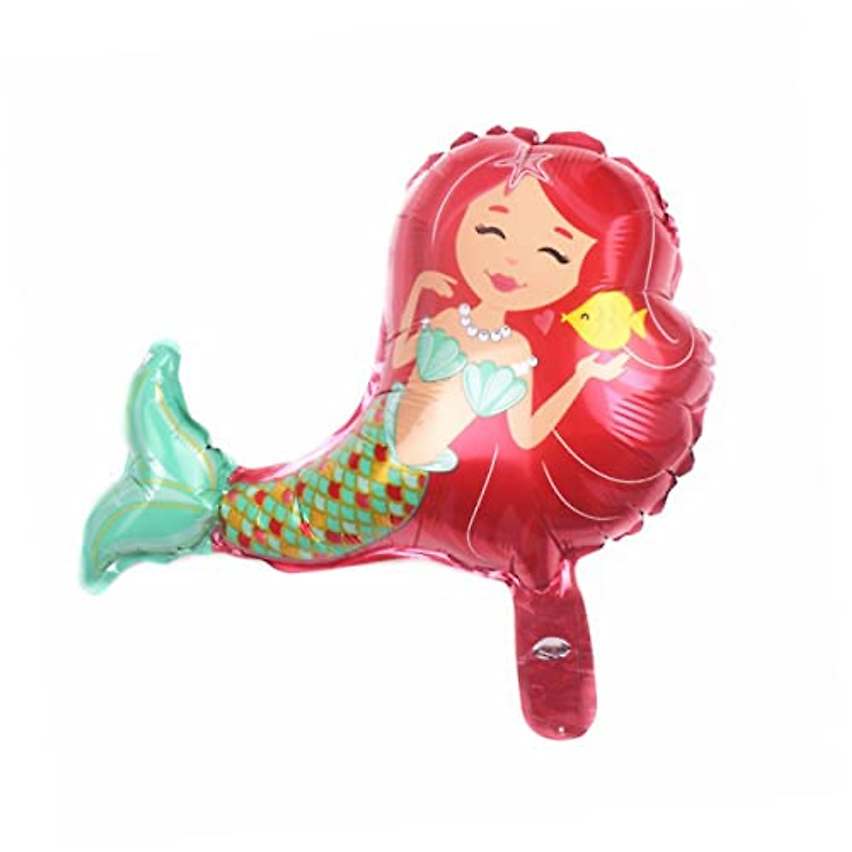 JOINPAYA Aluminum Foil Balloons 2pcs birthday balloon party decoration latex balloon mermaid balloon Baby mini decorate Deflatable Balloons