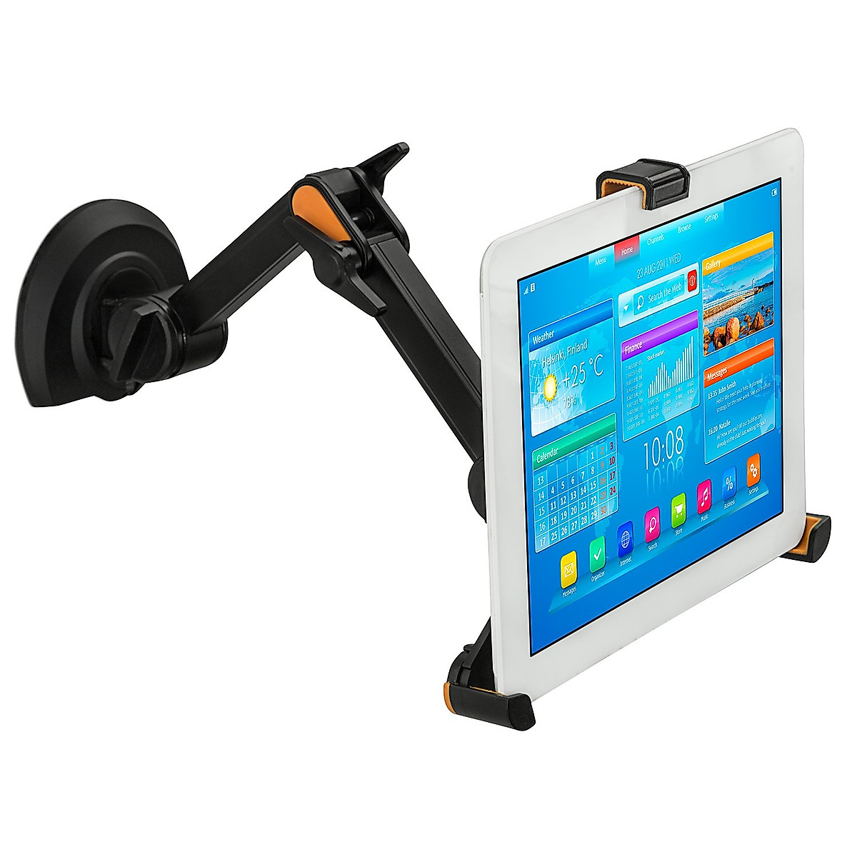 Mount-It! Universal Tablet Wall Mount for iPad | Kitchen Tablet Wall Mount | Tablet Stand for iPad, Galaxy Tab, Fire & 8.9-10.4 Inch Tablets (MI-1401)
