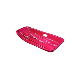 Avalanche Brands | Classic 35" Downhill Toboggan Snow Sled | Pink | Fit for 2 Riders