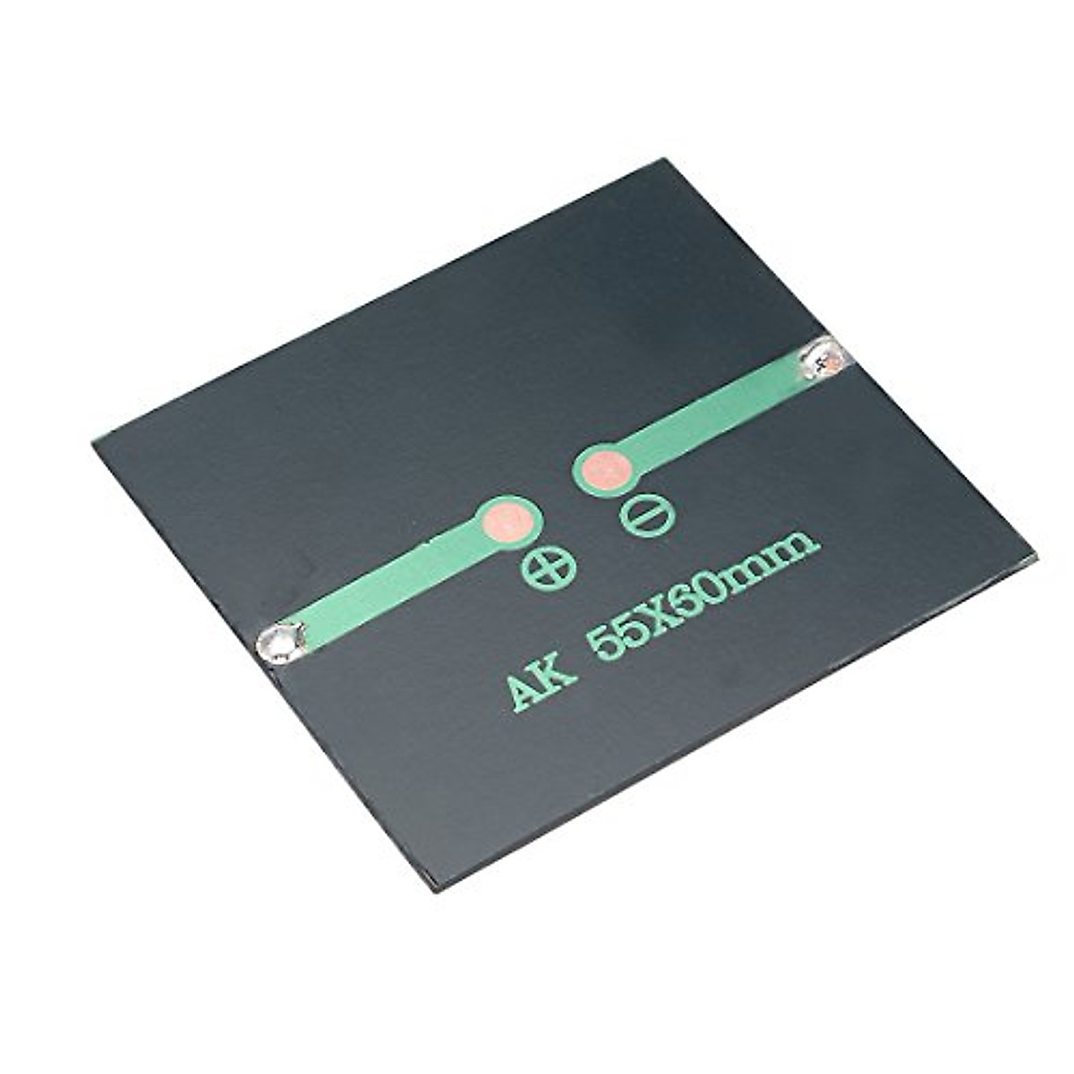 uxcell 5Pcs 3V 110mA Poly Mini Solar Cell Panel Module DIY for Light Toys Charger 60mm x 55mm