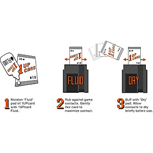 1UPcard Cleaning Kit Compatible With SEGA Genesis/Mega Drive Consoles and Video Game Cartridges