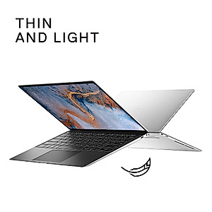 Dell XPS 13 9310 Touchscreen Laptop - 13.4-inch UHD+ Display, Thin and Light, Intel Core i7-1195G7, 16GB LPDDR4x RAM, 512GB SSD, Intel Iris Xe, Killer Wi-Fi 6 + Service, Windows 11 Home – Silver
