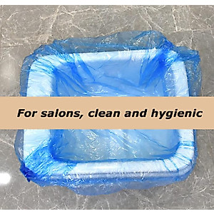 400 Basics Spa Liners, Blue, Fit All Pedicure Spas, Disposable Pedicure Liners, 400-counts