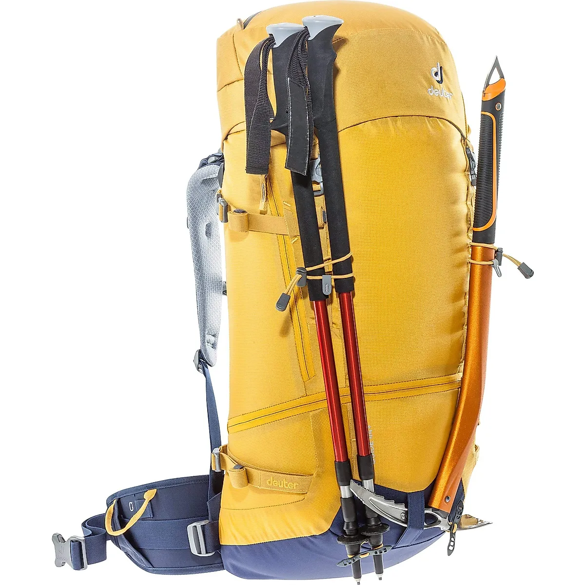 Deuter Guide 44+ - Robust and Functional Alpine Backpack for Mountain Climbing, Ski Tours and Expeditions