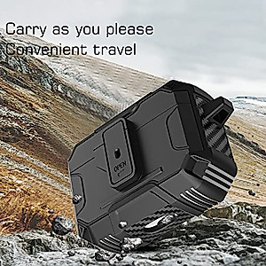 ZenRich One Key Pop-up Airpods Pro Case, zenrich Full-Body Hard Shell Protective Rugged Charging Cover Case with Keychain for AirPods, Front LED Visible,Black