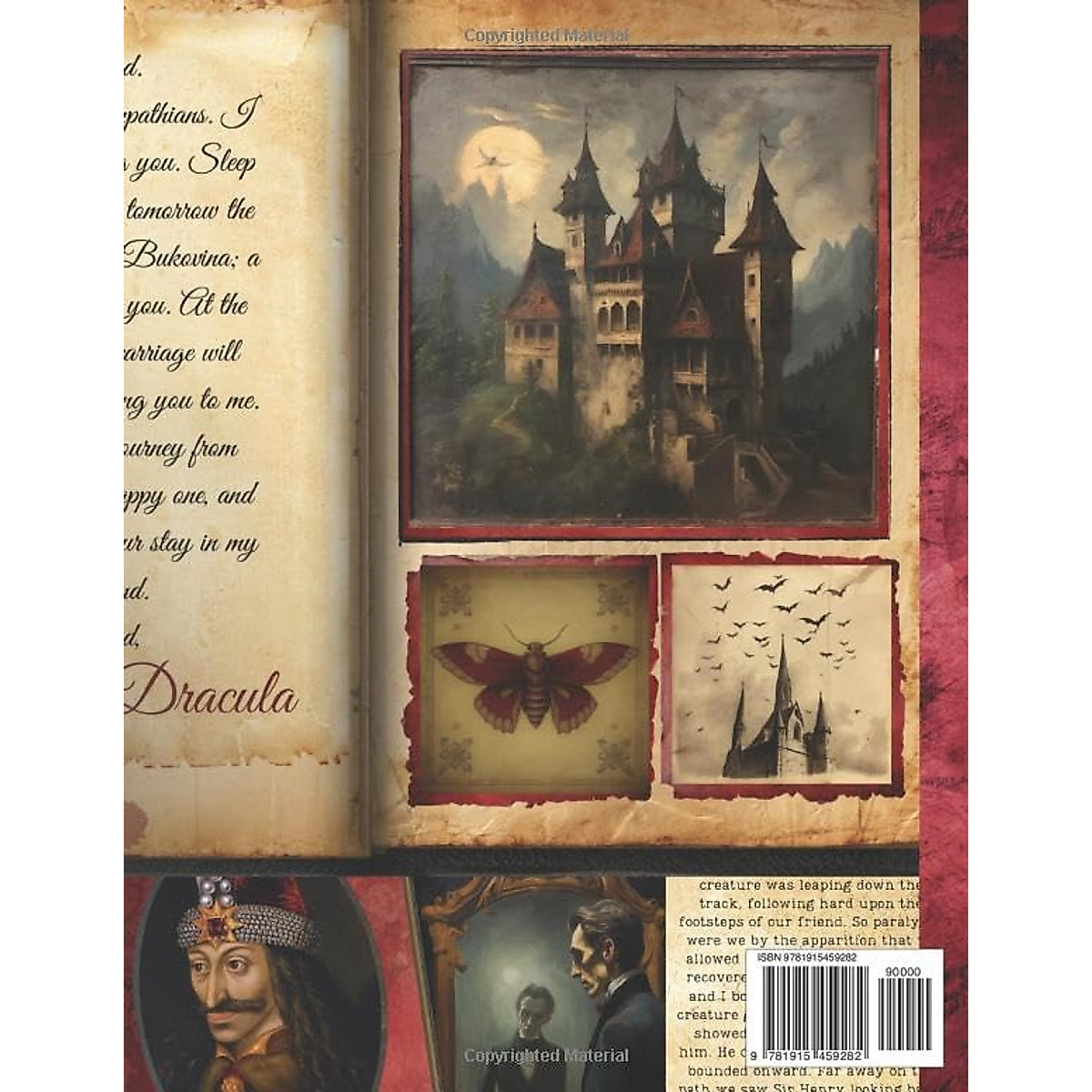 Gothic Horror Writers To Cut Out & Collage: Collection of Quotes, Images and Excerpts from the Masters of Dark Literature for Junk Journals, Scrapbooking and Papercraft