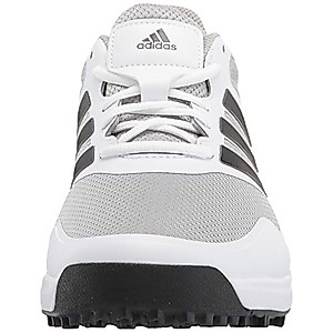 adidas Men's Tech Response Spikeless Golf Shoe, Ftwr White/Core Black/Grey Two, 9.5