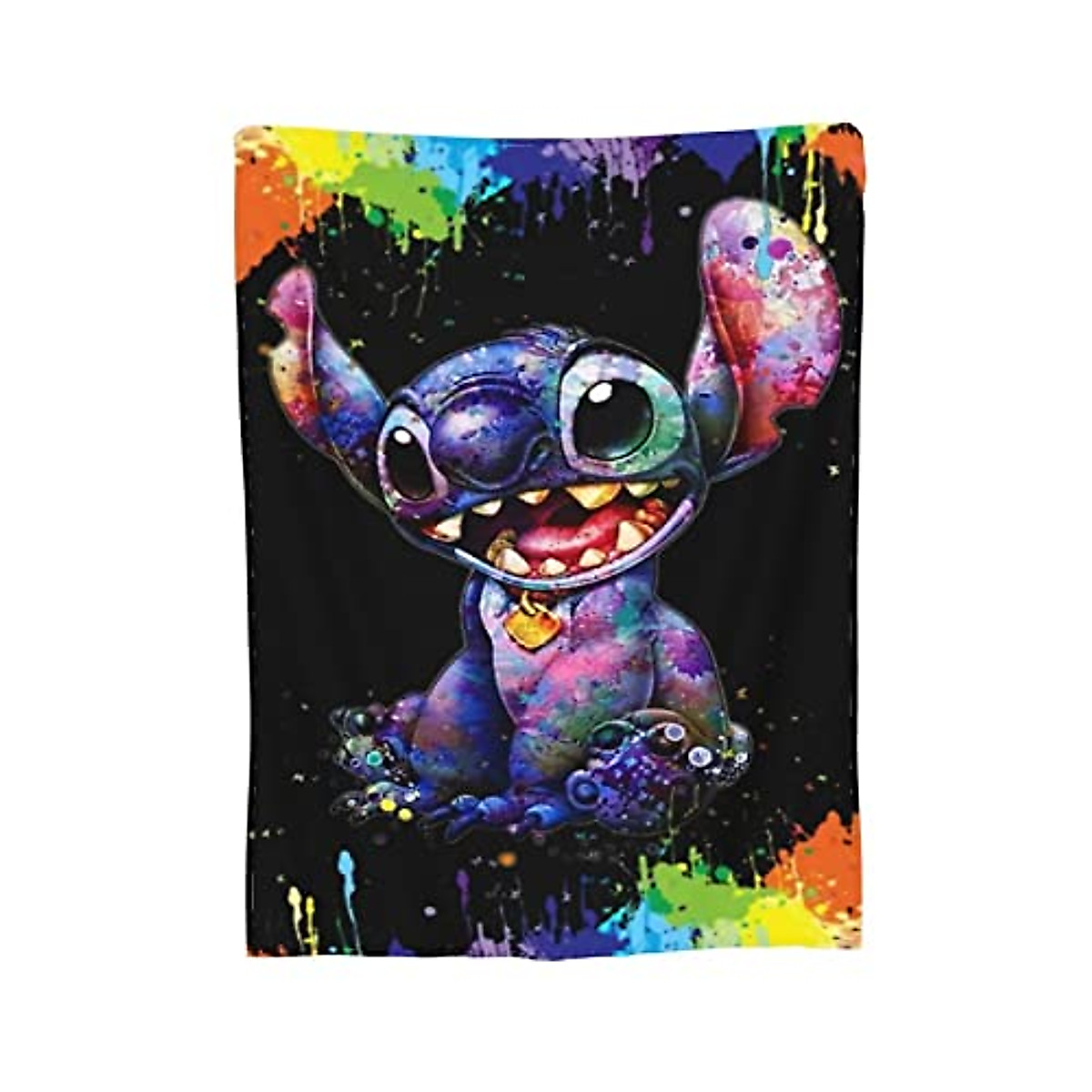 Cartoon Blanket Ultra-Soft Comfortable Blankets Flannel Fits Couch Sofa Office Suitable for All Season 50"X40"