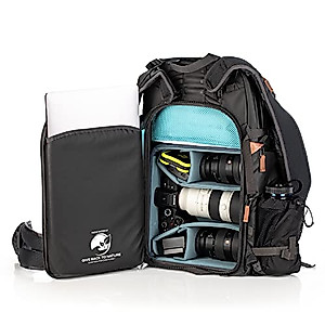 Shimoda Explore V2 30 Water Resistant Camera Backpack - Fits DSLR, Mirrorless Cameras, Batteries & Lenses - Medium Mirrorless V2 Core Unit Modular Camera Insert Included - Black (520-156)