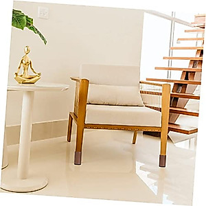 GRIRIW 2pcs Thickened Table Mat Circle Chair Desk Riser Desk Protector Adjustable Furniture Legs Chair Leg Risers Bed Riser Chair Feet Protectors Desk Leg Protective Cover Chair Feet Caps
