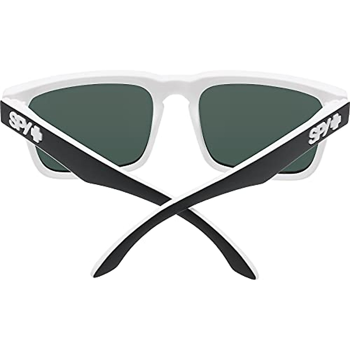 SPY Helm Whitewall - HD Plus Gray Green with Red Spectra Mirror