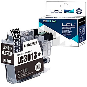 LCL Compatible Ink Cartridge Replacement for Brother LC3011 LC-3011 LC-3013 LC3013 LC-3011BK LC3011BK LC-3013BK LC3013BK MFC-J491DW MFC-J497DW MFC-J690DW MFC-J895DW (1-Pack Black)