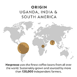 Nespresso Capsules OriginalLine, Variety Pack, Napoli and Venezia Espresso Coffee, 50 Count Espresso Coffee Pods, Brews 0.85 oz and 1.35oz