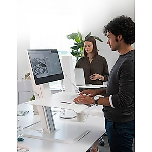 Humanscale - Qsebd - QuickStand Eco - Dual Monitor (Black)