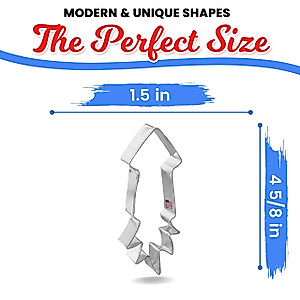 Foose Cookie Cutters Firework Cookie Cutter 4.5" – Made in the USA