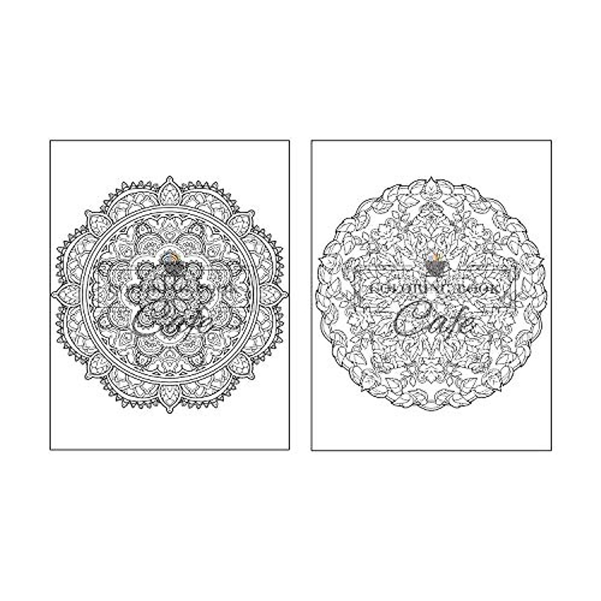 125 Mandalas: An Adult Coloring Book Featuring 125 of the World’s Most Beautiful Mandalas for Stress Relief and Relaxation (Mandala Coloring Books)