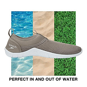 Speedo Womens Water Shoe Tidal Cruiser,Grey,10