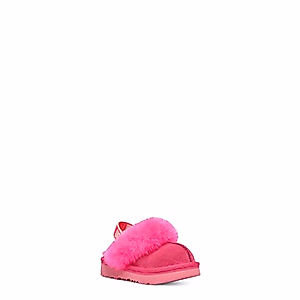 UGG Unisex-Child Funkette Slipper, Taffy Pink, 11 Little Kid