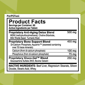 HEALTHY PET COMBO PAK - 1 Arthrdex (1 lb.) & 1 PerPetual 60 chewables