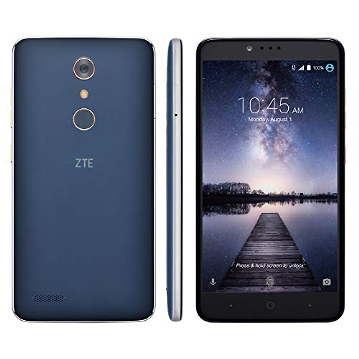 ZTE Zmax Pro Z981 32GB Unlocked GSM Phone w/ 13MP Camera - Black