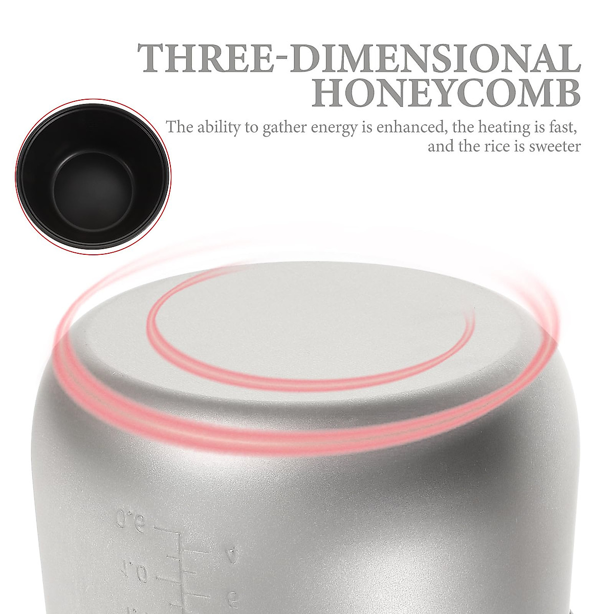 Cabilock Rice Cooker Liner Non Stick Inner Pot Rice Cooker inside Pot Electric Cooker Accessories for Home Kitchen Shop